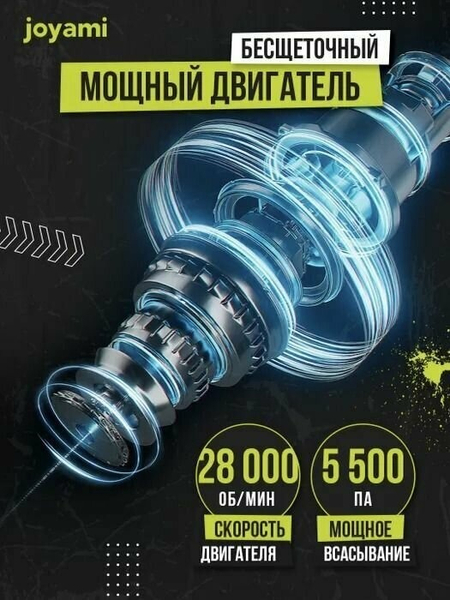 Моющий пылесос Joyami JW1 Cordless Wet And Dry Vacuum Cleaner