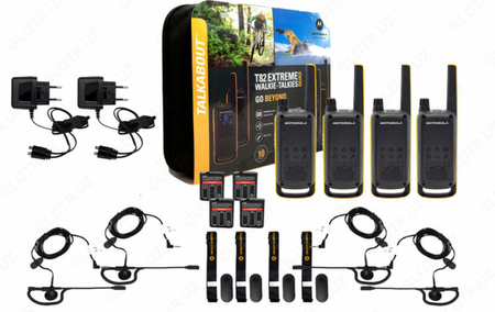 Рация Motorola Talkabout T82 Extreme - 4 шт Ratsiya motorola