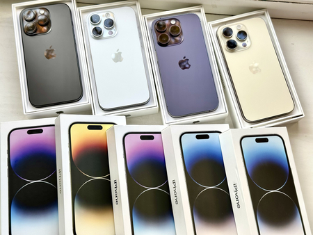 iPhone 14 Pro-128GB/256GB 4 xil Rangi bor-Karobka