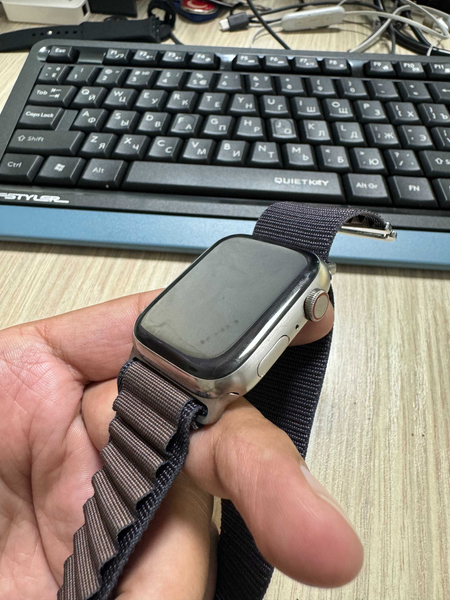 Apple watch 7 titan sapphire 45mm
