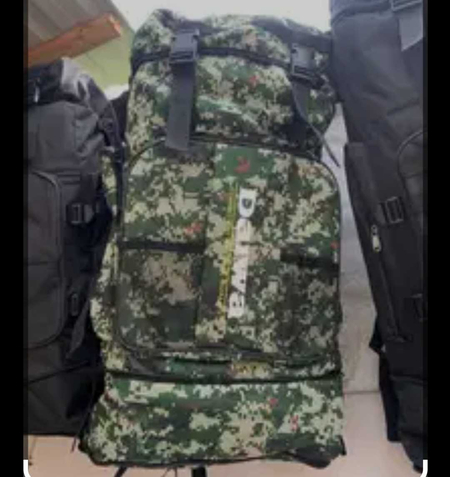 Toqqa chiqganda yoki harbiy ryukzak