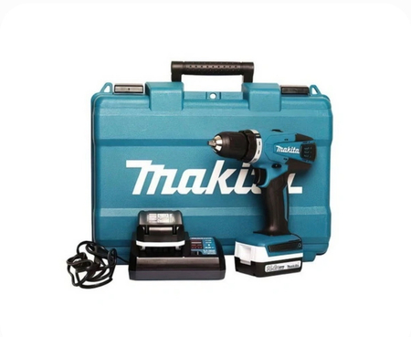 Аккумуляторная дрель-шуруповерт Makita DF 457 DWE 18v
