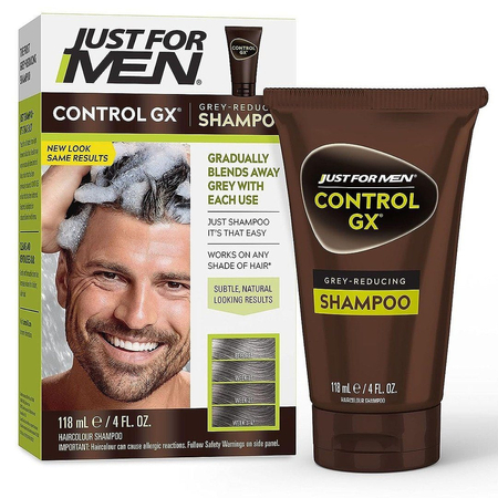 Just For Men Control GX Шампунь для уменьшения седины, постепенное