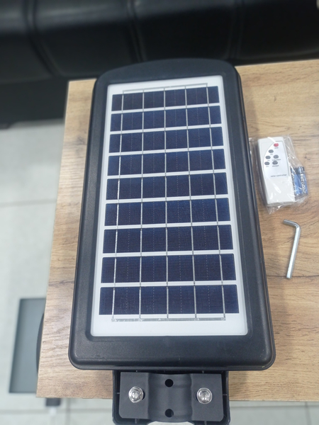 Solar led street light