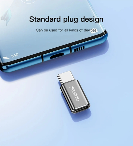 Yesido GS22 OTG Adapter Type-C to Lightning For iPhone iOS