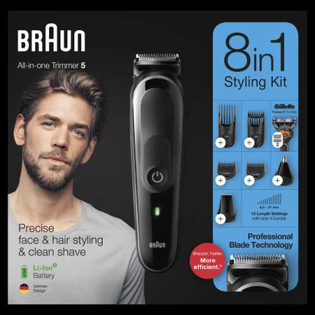 Триммер BRAUN MGK5265, Trimmer BRAUN MGK5265, BRAUN, Триммер