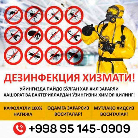 Дезинфекция от клопов 100% гарантия| дезинсекция dezinfeksiya