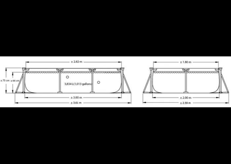 BASSEYN!! INTEX 2.60 X 1.60 X 65SM| БАССЕЙН!! INTEX 2.60 X 1.60 X 65SM