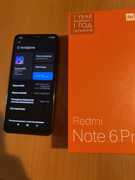 Redmi Note 6 pro в отличном состоянии!
