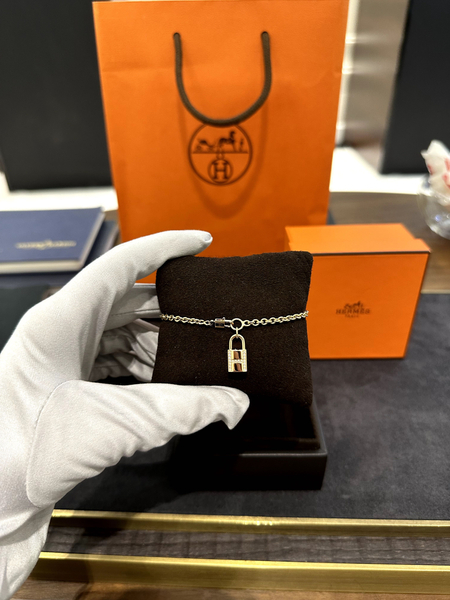 NEW Браслет с бриллиантами Hermes Kelly Cadenas H121429B