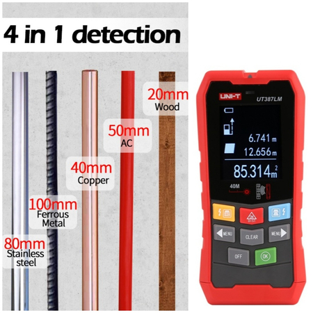 Детектор Uni-t Ut387 LM 4/1  профессиональный.
