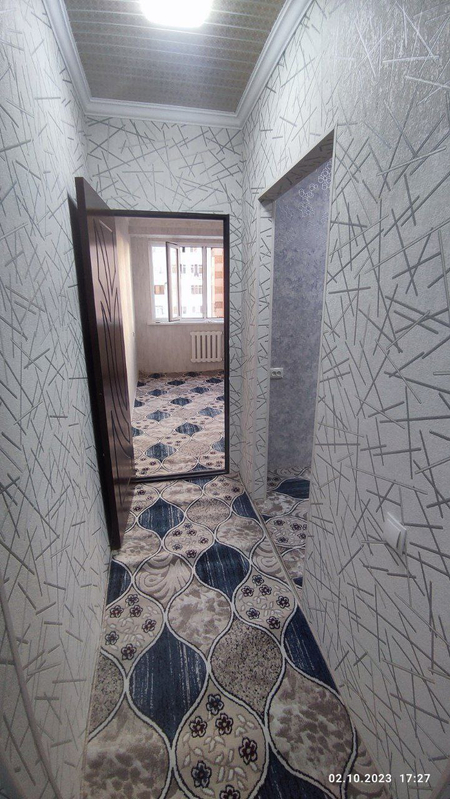 Квартира сотилади
44 м² 2 хона, 6-қават, 9 қаватли дом
Икки хонали 
Ян