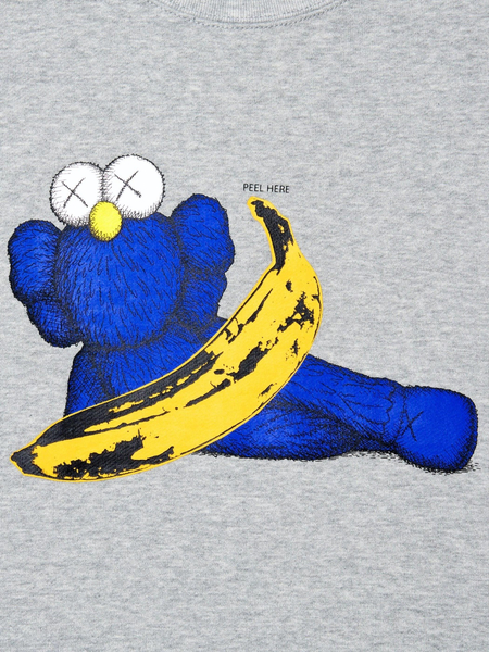 Свитшот Uniqlo x KAWS x Warhol