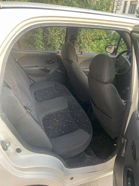 Matiz Chevrolet белый