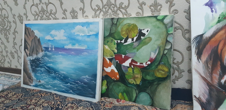 zakazga sanat asarlari chizib beramiz