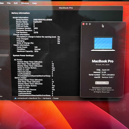 Macbook pro M1 Amerika