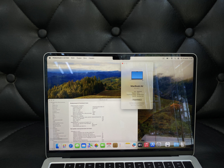 Apple MacBook Air M2 8/256GB 2022 года в идеальном состоянии