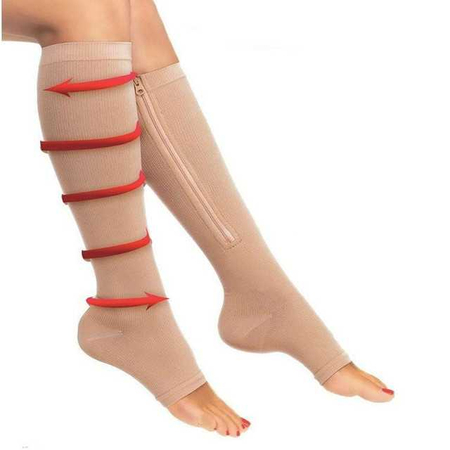Лечебные компрессионные гольфы от варикоза Zip Sox