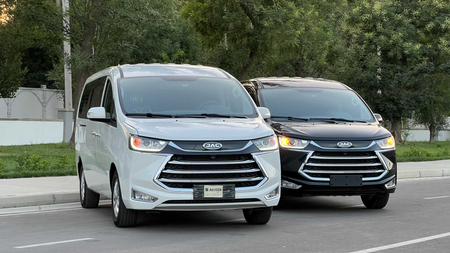 Минивен JAC M4 комфорт 9 ориндикли B права аксияда Damas
