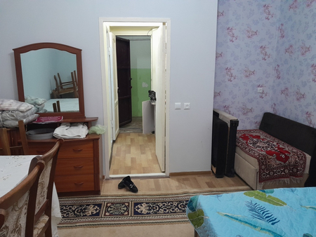 A.yugnakiyda kv arendaga beriladi.1xonalik xamma sharoyiti bilan