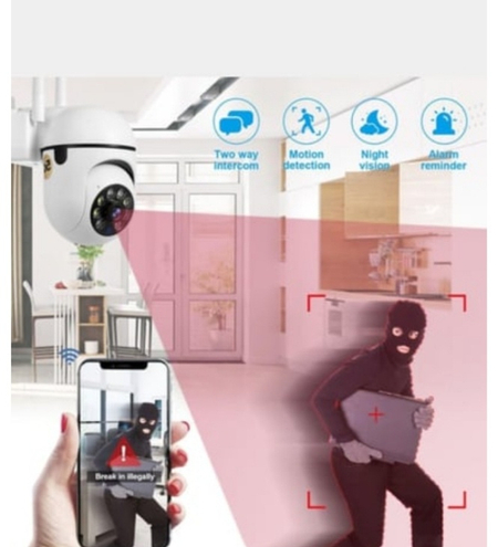 Wi-fi bilan jihozlangam aqilli, simsiz kuzatuv kamerasi, FULL HD 2024