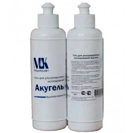 Акугель для УЗИ и Эпиляции Akugel акугел