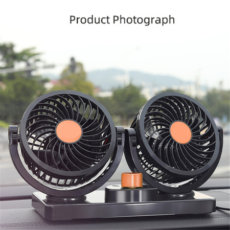 Автомобильный вентилятор 2 boshli 12-v Universal Pioneer