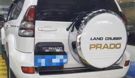 Крышка от запасного колеса Toyota Prado