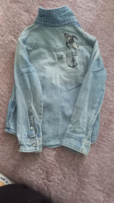 Рубашка джинсовая на мальчика H&M