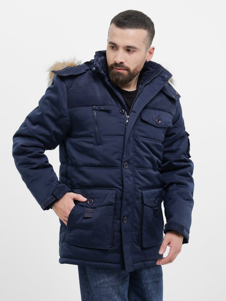 Зимняя куртка Аляска MENSCHWEAR с мехом до -20 С