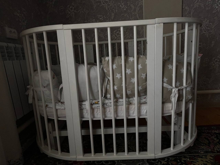 Детская кровать подходит ребенкам до 3 лет даже и больше
