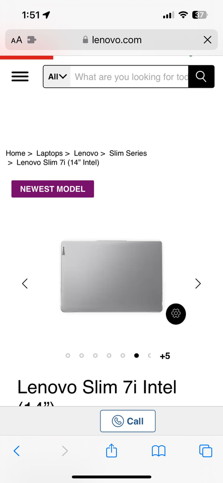 Lenovo Slim 7i Intel (14”)