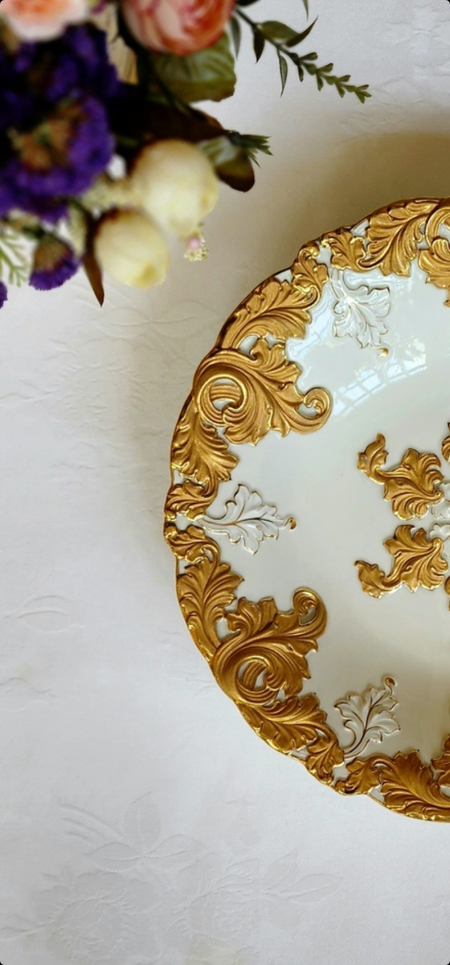 Старинное блюдо Meissen