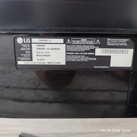 Monitor LG24MP59G IPS 75hz\\nHolati zo\\\'r..