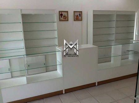 Magazinlar uchun Prilavka, stelaj, vitrinalarni zakazga tayyorlaiymiz!