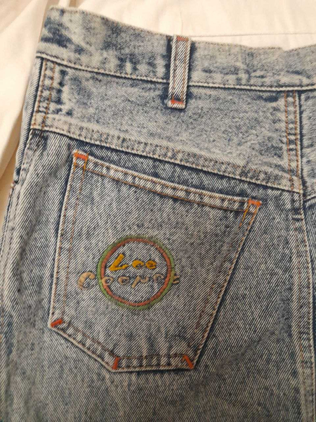 Винтажная вареная юбка Lee Cooper