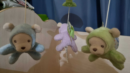Мобиль в кроватку 3в 1. Состояние НОВОГО. Fisher Price Баттерфляй Дри