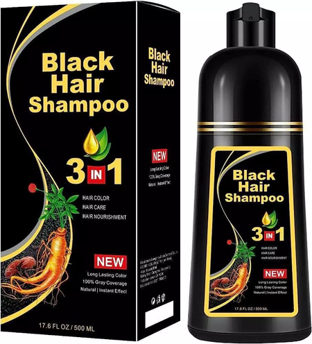 Black Hair sochlarni qoraytiradigan shampun