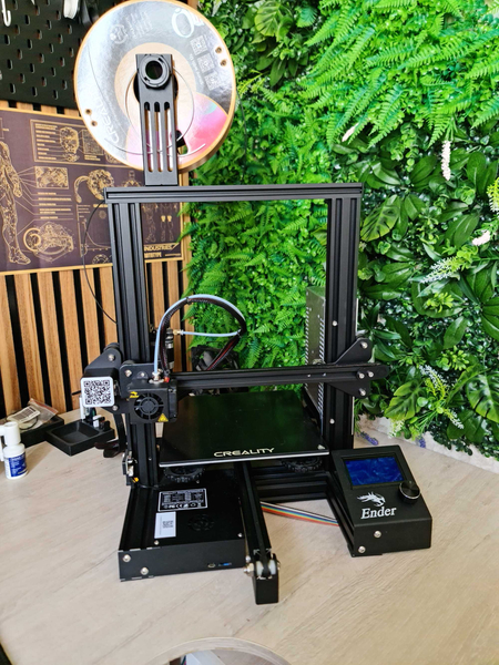 Ender 3 + стекло + матовый пластик