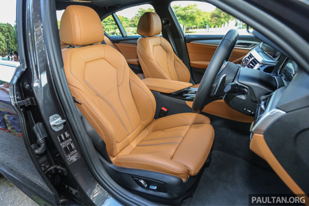 BMW G30 сиденья комплект конячного цвета в идеальном состоянии