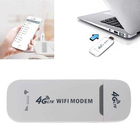 USB-модем 4G LTE с маршрутизатором точки доступа Wi-Fi 3 In1