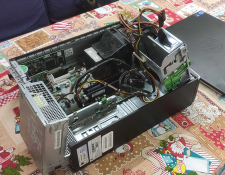 Офисный кейс I3 2100/4GB DDR3/ HDD нет/ HP Compaq8200 Elite