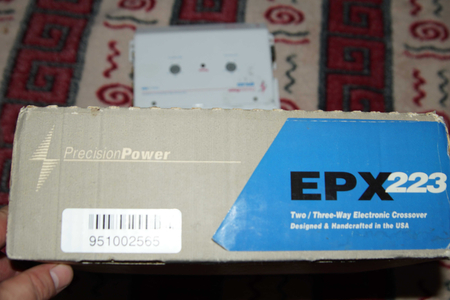 Precision Power PPI Epx-223 2-полосный/3-полосный кроссовер