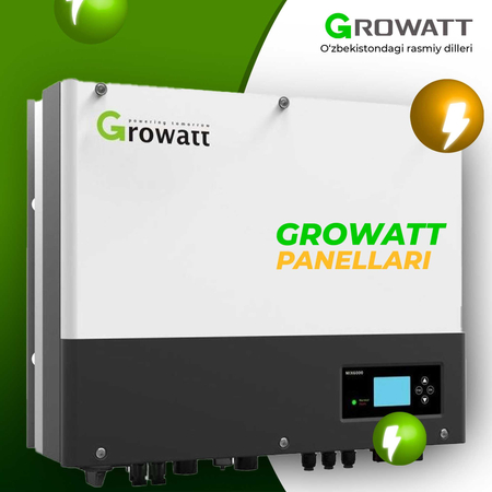 Quyosh panel | Solar panel | Invertor | Growatt | Солнечная панель