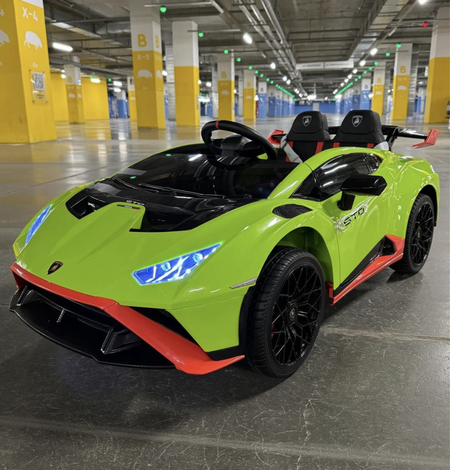 БЕЗ ПЕРЕДОПЛАТА!|Детская машина+ ПРИЗ|Lamborghini Huracan 24W 12ah|