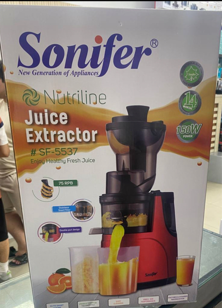 Соковыжималка Sonifer SF-5537. Для сокы.