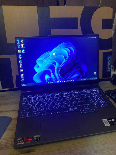 Продам LENOVO LEGION  Ryzen-7 6800h Видеокарта RTX 3070 (полноценная)