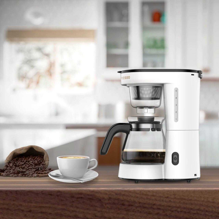 Капельная кофеварка LePresso-белая  LE-325