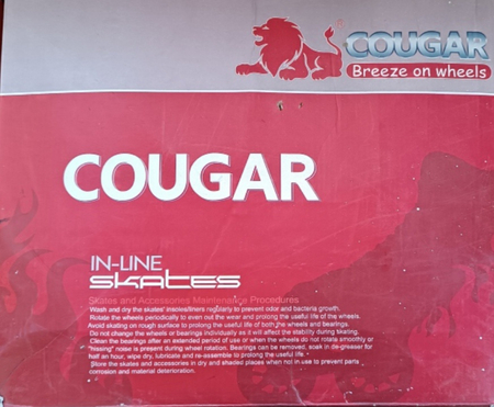 Ролики cougar black