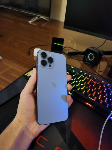 Iphone 13promax 256gb blue